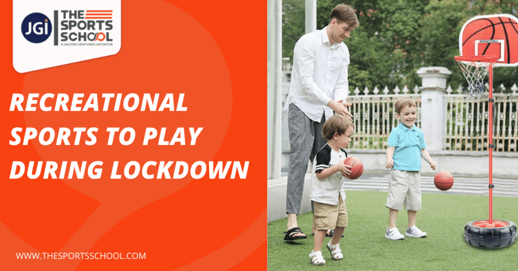 Recreational Sports to Play During Lockdown - The Sports School Blog